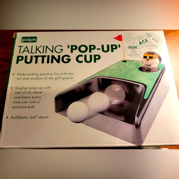 Perfect Solutions | Games | Nwt Nib Indoor Golf Talking Popup Putting ...